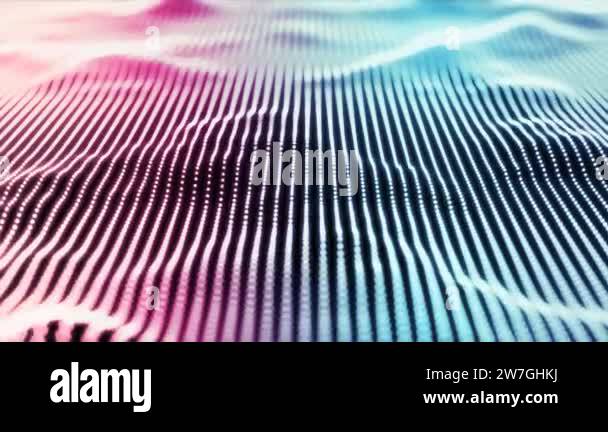 Modern design sound wave looped animation in high resolution Stock ...