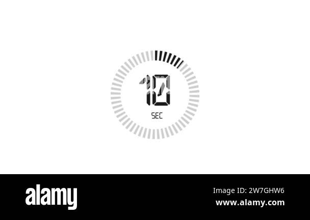 The 50 second, stopwatch icon. Stopwatch icon in flat style, timer on ...