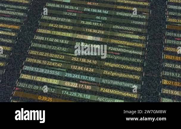 Abstract chart with changing data during analysis process, seamless loop. Animation. Statistics ...