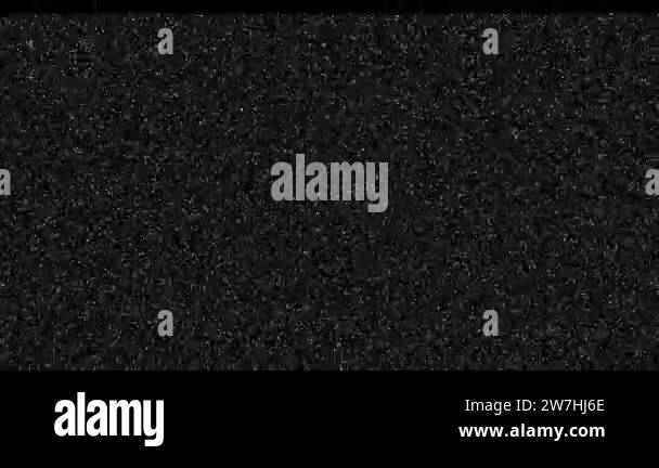 Vintage VHS Video Home System defects noise and artifacts effect Loop ...