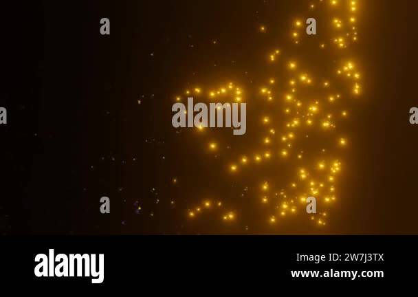 Abstract digital particle wave and light abstract background. High ...