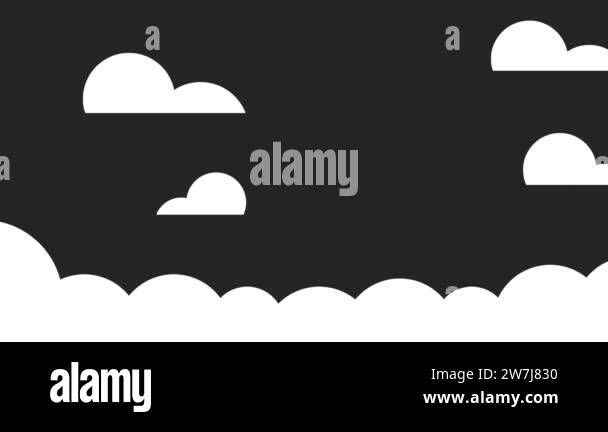 Rocket Looped animation (Red), spaceship Flying Through Space on green ...