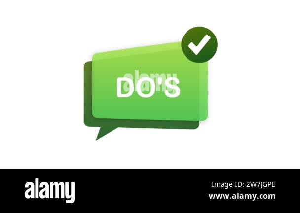 Dos and Donts like thumbs up or down. flat simple thumb up symbol ...
