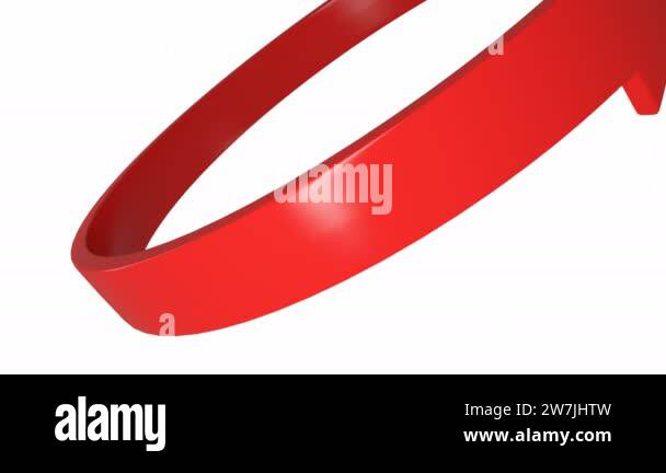 3d red circular arrow Stock Videos & Footage - HD and 4K Video Clips ...