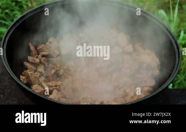 Wooden spoon over cauldron Stock Videos & Footage - HD and 4K Video ...