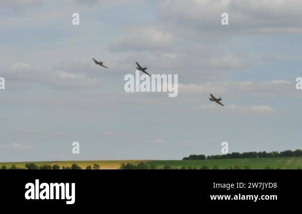 Battle of britain planes formation Stock Videos & Footage - HD and 4K ...