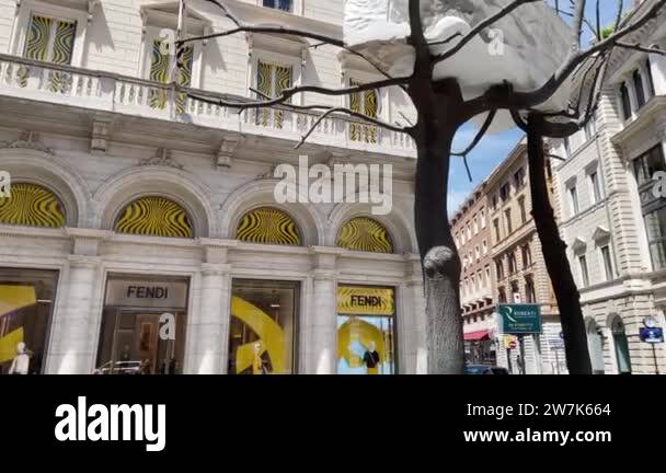 Fendi rome Stock Videos & Footage - HD and 4K Video Clips - Alamy