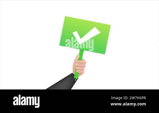Yes check mark Stock Videos & Footage - HD and 4K Video Clips - Alamy