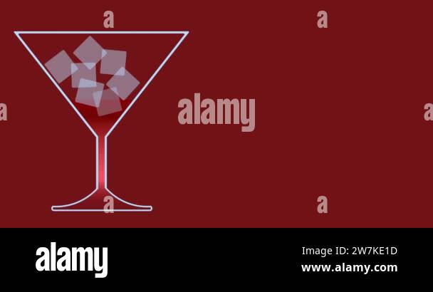 Cocktail glass vector set Stock Videos & Footage - HD and 4K Video ...