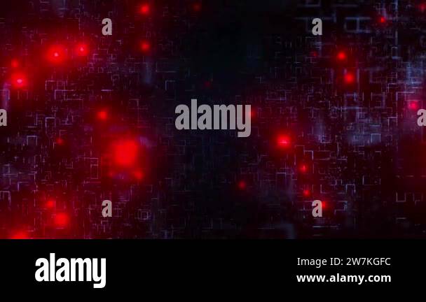 4K HUD Futuristic screen with animated digital Loop Animation Stock ...