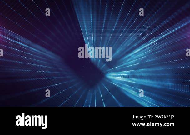 Abstract Hi Tech Plexus Facets And Tiles Seamless Loop 4k Animation Of