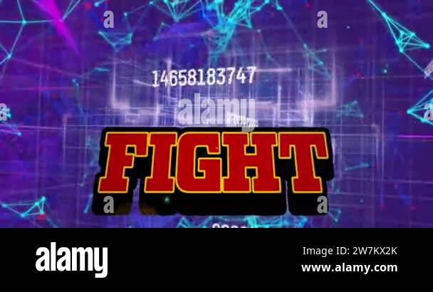 Fight text over multiple changing numbers and network of connections ...