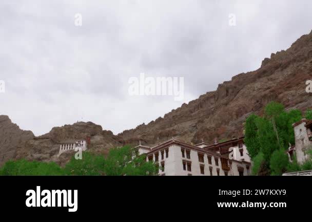 Tikse(Tiksey) gompa or Thiksay(Thiksey) monastery. Built on the Loess ...