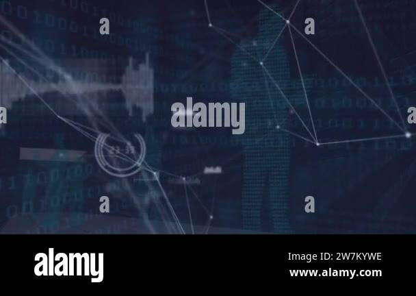 Animation icons networks data processing Stock Videos & Footage - HD ...