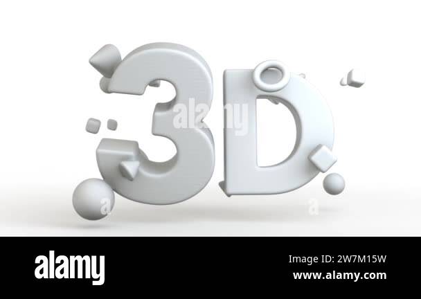 3d loop animation of an array of smoothed geometric shapes and text, 3D ... 3d loop animation of an array of smoothed geometric shapes and text, 3D ...