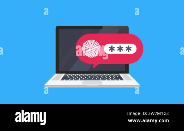 Two step authentication illustration, flat cartoon smartphone and ...