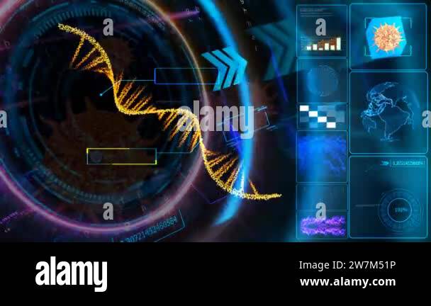 mRNA on Quantum computer inverter futuristic technology digital holographic process and analysis ...