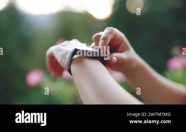 Girl check wrist watch Stock Videos & Footage - HD and 4K Video Clips ...