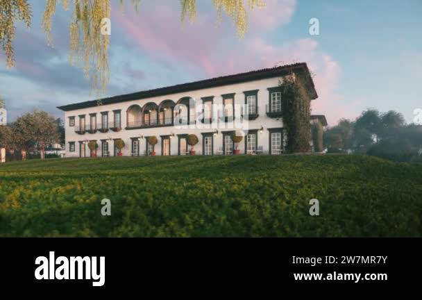 Apartment building in Italian style. Design of a two-story apartment ...