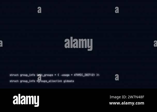 White Computer Source Code Scrolling On The Screen Blocks Of Abstract Program Code Hacker Code