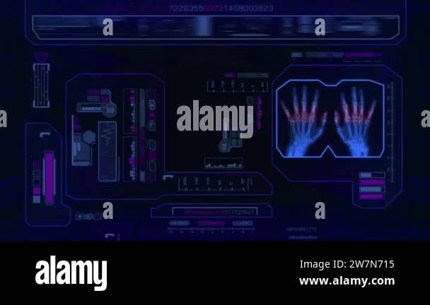 Advanced hands scan blue Stock Videos & Footage - HD and 4K Video Clips ...