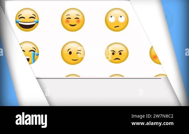 Digital communication emojis Stock Videos & Footage - HD and 4K Video ...