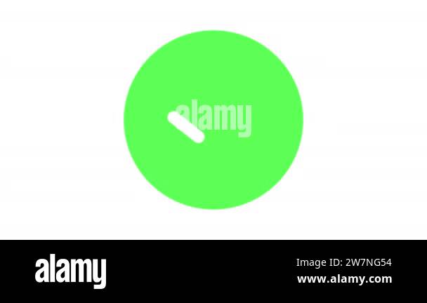 Animation of Check Mark Sign. 4k Motion Graphics. Sign on Isolated ...