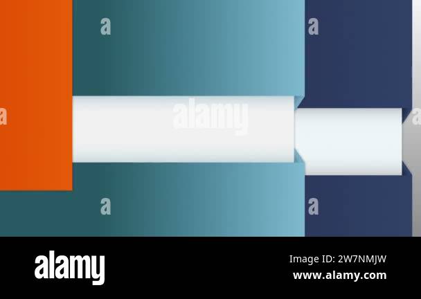 Five chapter rectangle front intro page for presentation, powerpoint ...