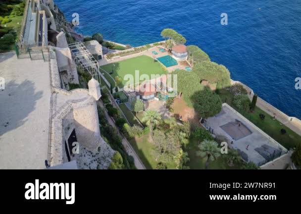 Monaco-Ville, Monaco - May 12, 2021: 8K The Remand Prison Of Monaco ...