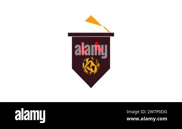Team flag icon Stock Videos & Footage - HD and 4K Video Clips - Alamy