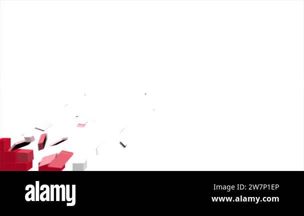 Canada Map Showing Up Intro By Regions 4k animated Canada flag intro ...