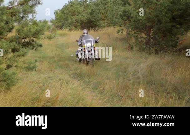 Medieval warrior in full set of armor, chain mail and helmet, rides a ...