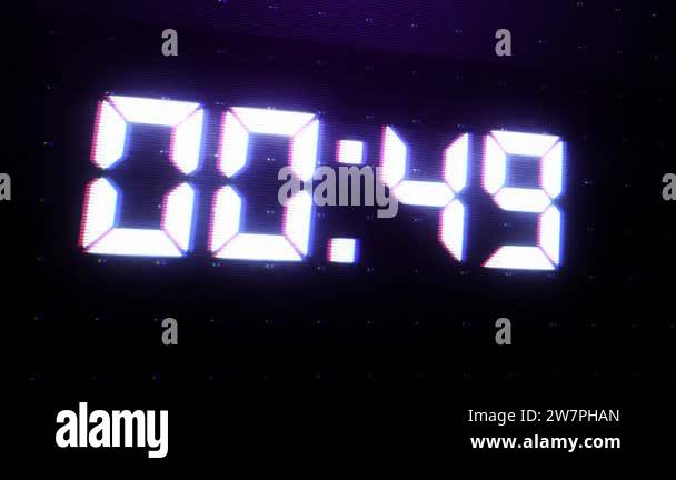 60 Seconds countdown numbers.1 minute countdown. 30 or 10 seconds Stock ...
