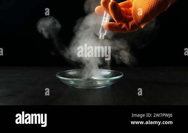Potassium Permanganate Hydrogen Peroxide Decomposition Reaction Smoke