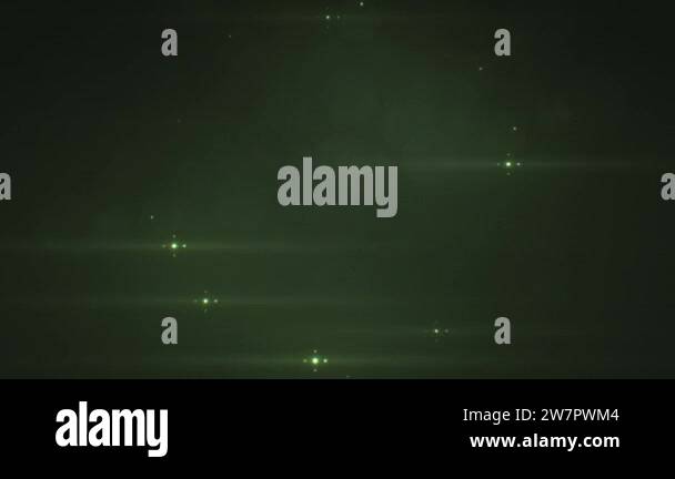 Optical Lens Flare Lights Moving Circle Path Seamless. Looped 3d ...