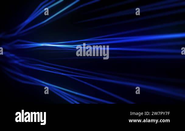 Abstract Plexus Lines Strings Flowing Seamless Loop/ 4k animation of an abstract technology ...