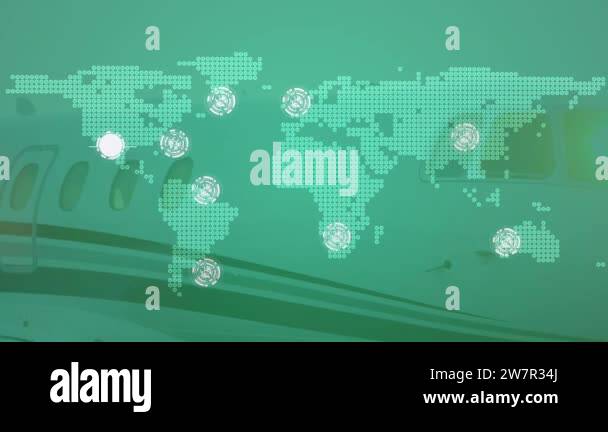 Jet world map Stock Videos & Footage - HD and 4K Video Clips - Alamy