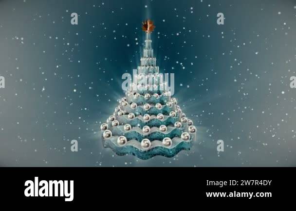 Christmas tree animation Stock Video Footage - Alamy