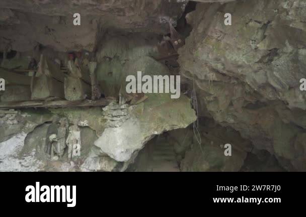 Tampang Allo, Tana Toraja, Indonesia - Tau Tau Human Skulls Piles of ...