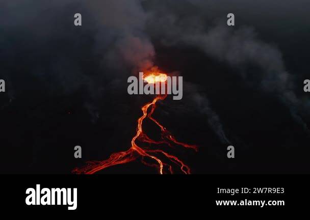 Volcano erupting people running Stock Videos & Footage - HD and 4K ...