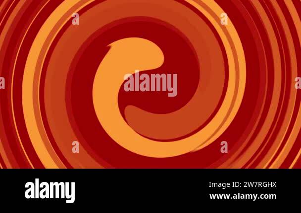 Abstract spiral tunnel animation with endless spiral. Seamless loop ...