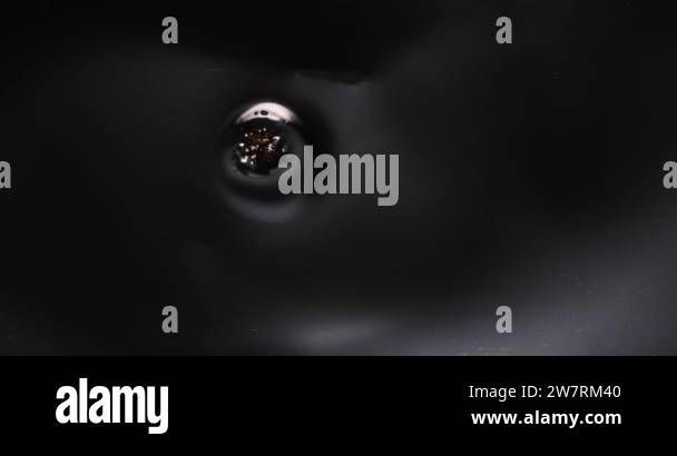 Old film strip burn with bubble.plastic burning bubbles fire closeup ...
