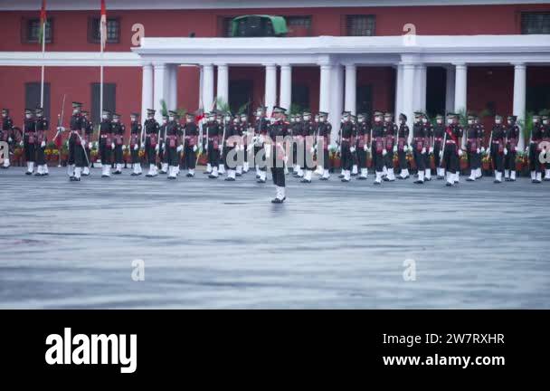 Indian military Academy IMA passing out parade 2021 Stock Video Footage ...
