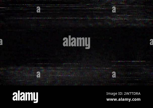 Glitch noise static television VFX. Visual video effects stripes ...