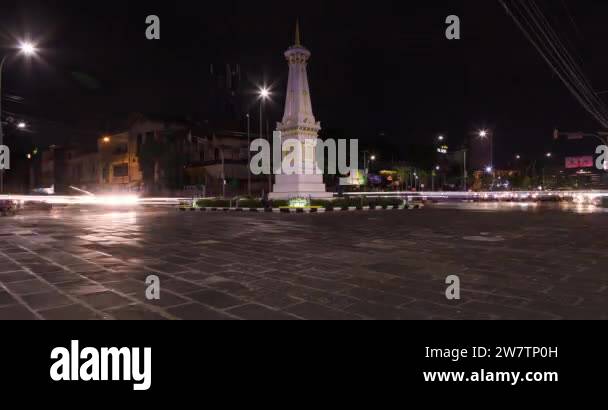 Yogyakarta, Indonesia - July 16, 2019: Tugu, famous symbol that ...