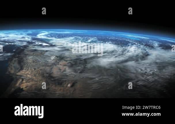 Earth - outer space footage of planet Earth Stock Video Footage - Alamy