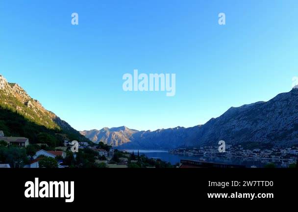 Dawn view kotor bay kotor Stock Videos & Footage - HD and 4K Video ...