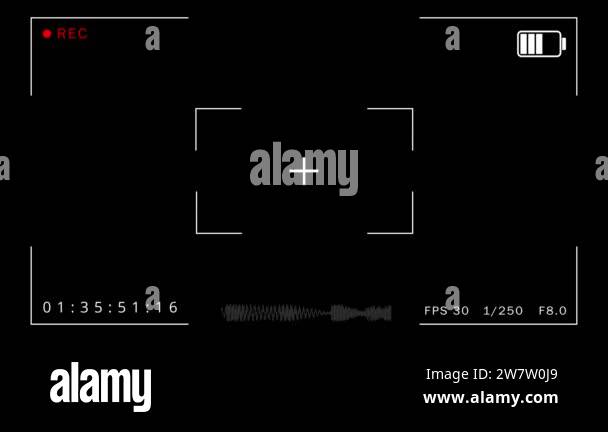 Camcorder recording screen user interface Stock Videos & Footage - HD ...