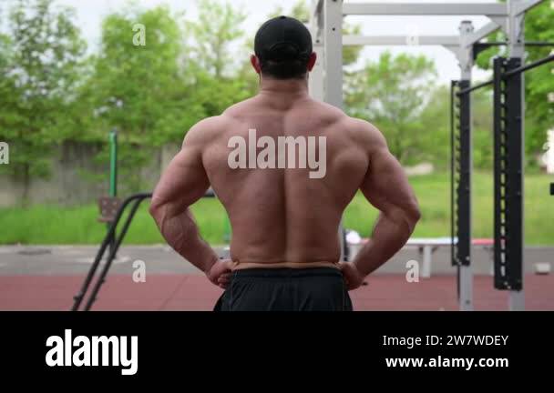 Strong male bodybuilder training Stock Videos & Footage - HD and 4K ...