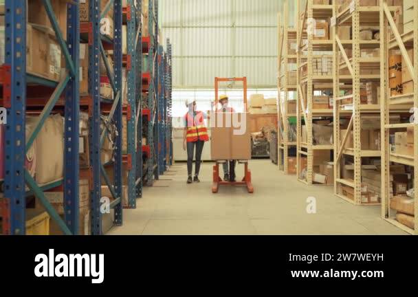 Staff work stacking shelves Stock Videos & Footage - HD and 4K Video ...